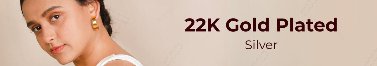 22K Gold Plated Silver
