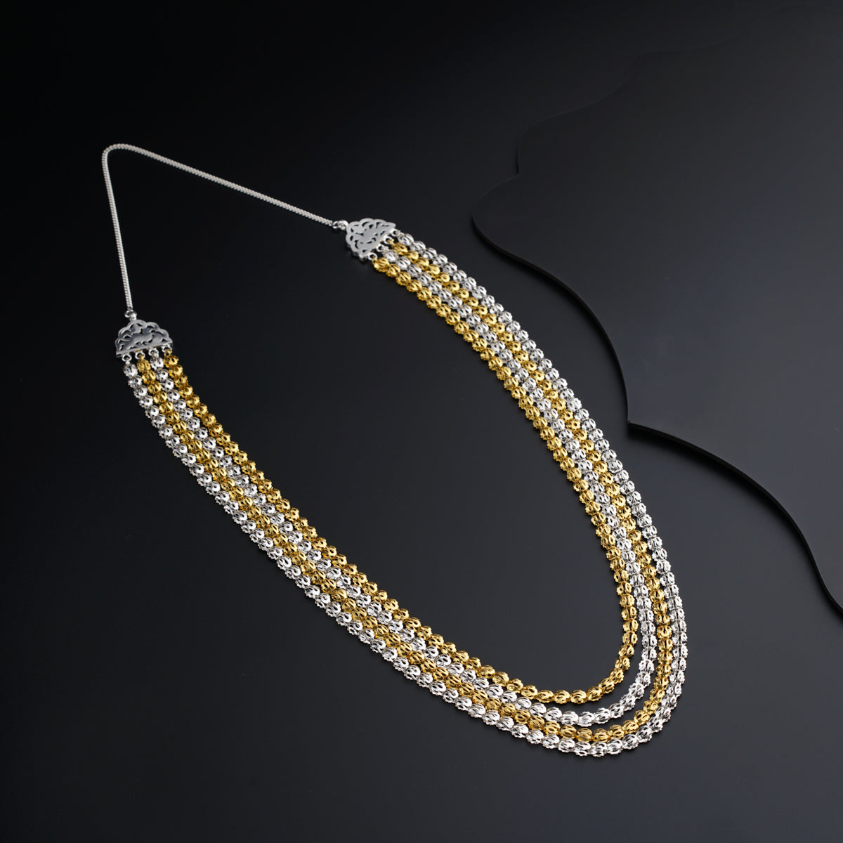Buy Four Layered Pohe Haar Dual Tone at House of Aadyaa