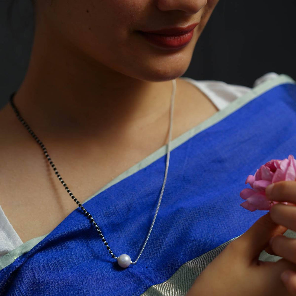 92.5 Handmade and Handcrafted Silver Mangalsutra