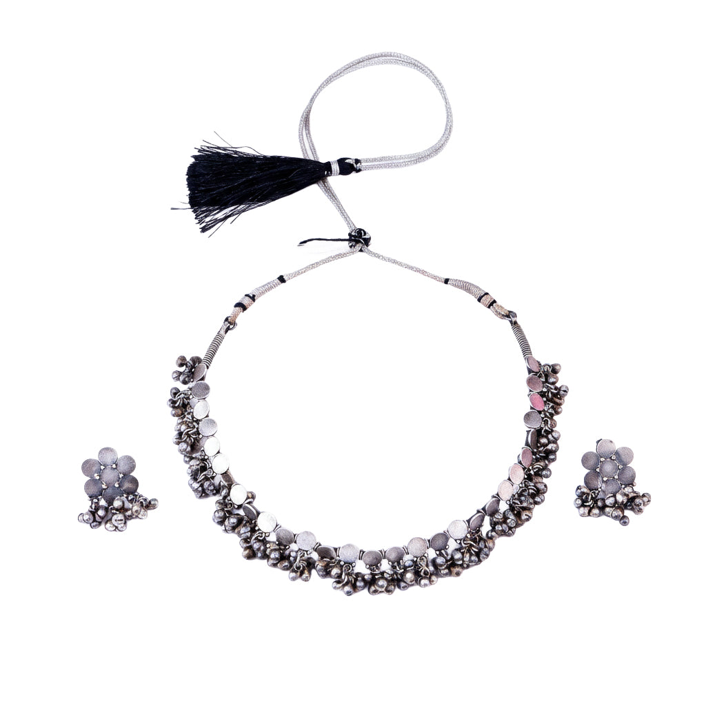 Tikali Choker Set | 92.5% Sterling Silver Jewelry