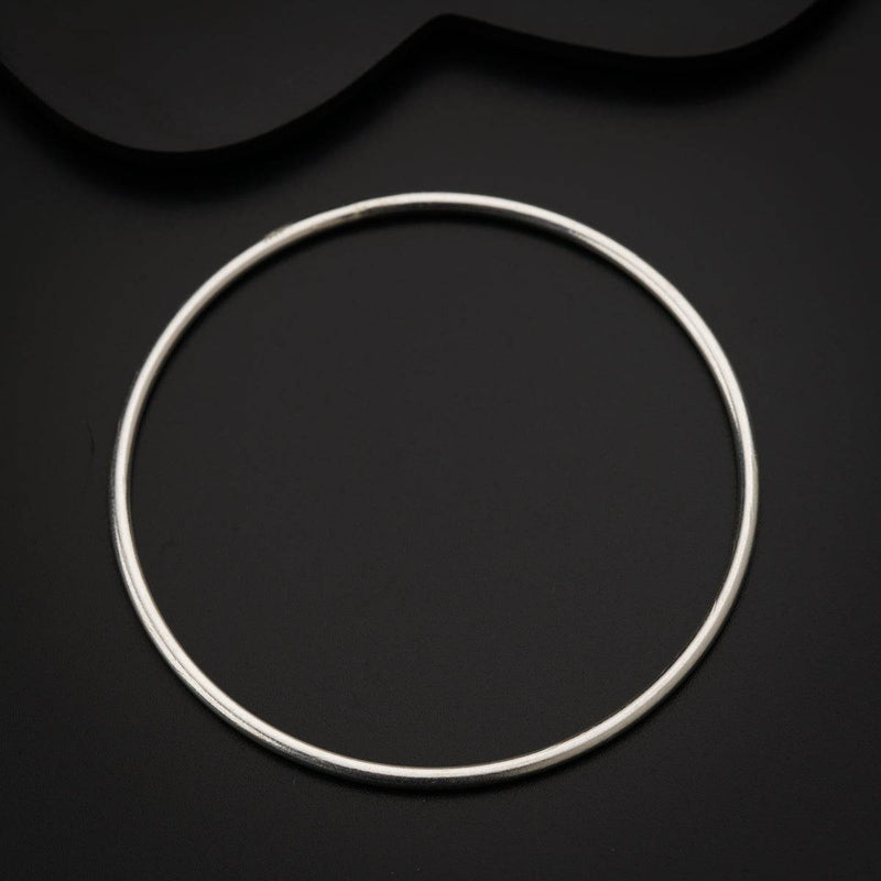 Plain Silver Bangle | Buy Silver Jewellery Online | House of Aadyaa
