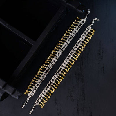 Silver Anklet Painjan Payal | 92.5% Sterling Silver Jewelry